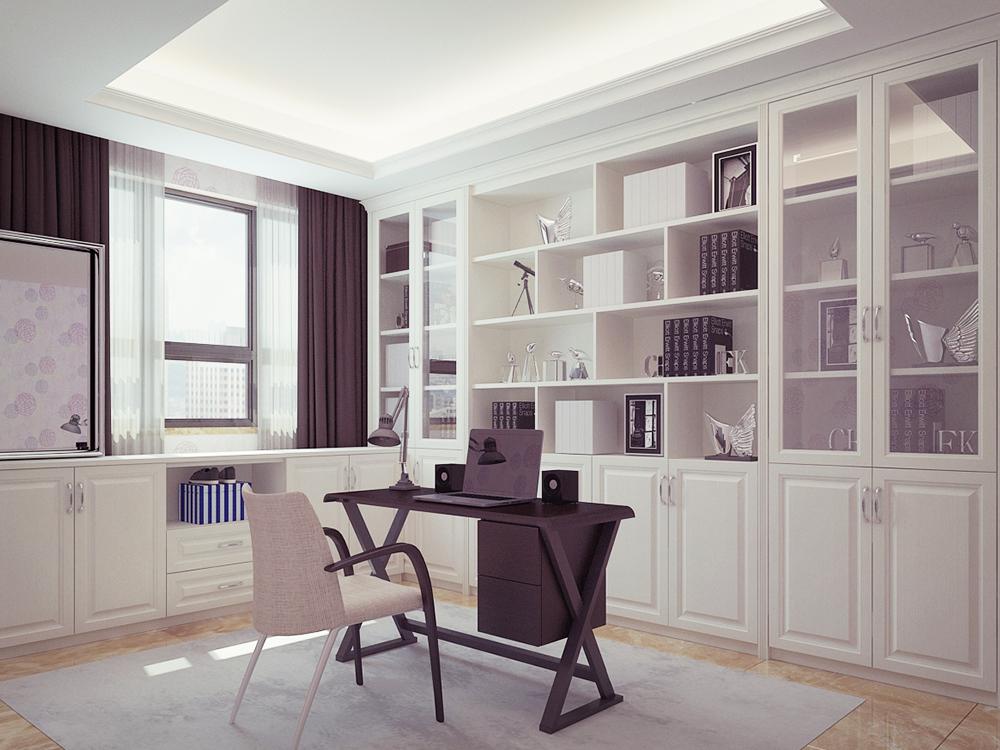 Modern simple study room DZS002 | Red Apple Homepage